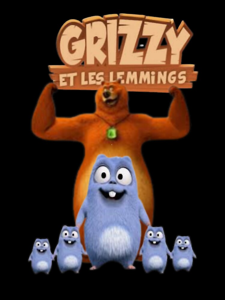 "Grizzy and lemmings " Kids T-Shirt for Sale by hadley-gilbert | Redbubble