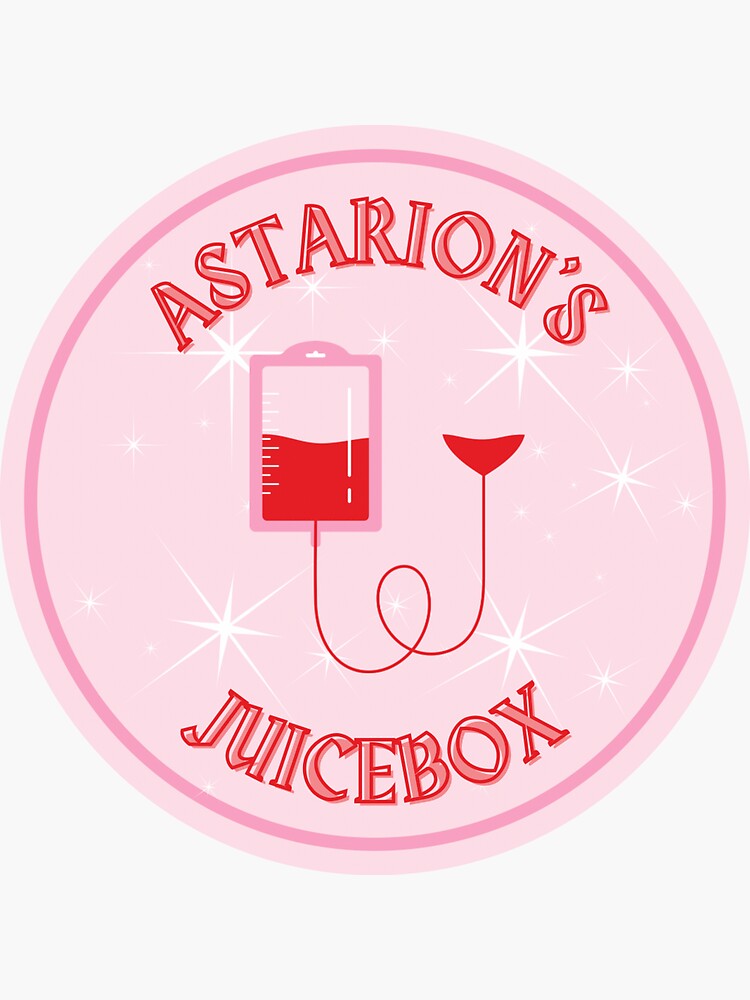 "Astarion " Sticker for Sale by BreesBeast | Redbubble