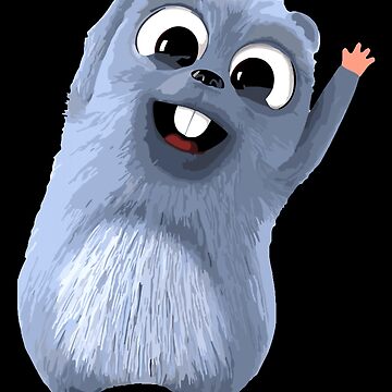 "happy Grizzy and Lemmings cartoon " Sticker for Sale by railynn-brodie ...