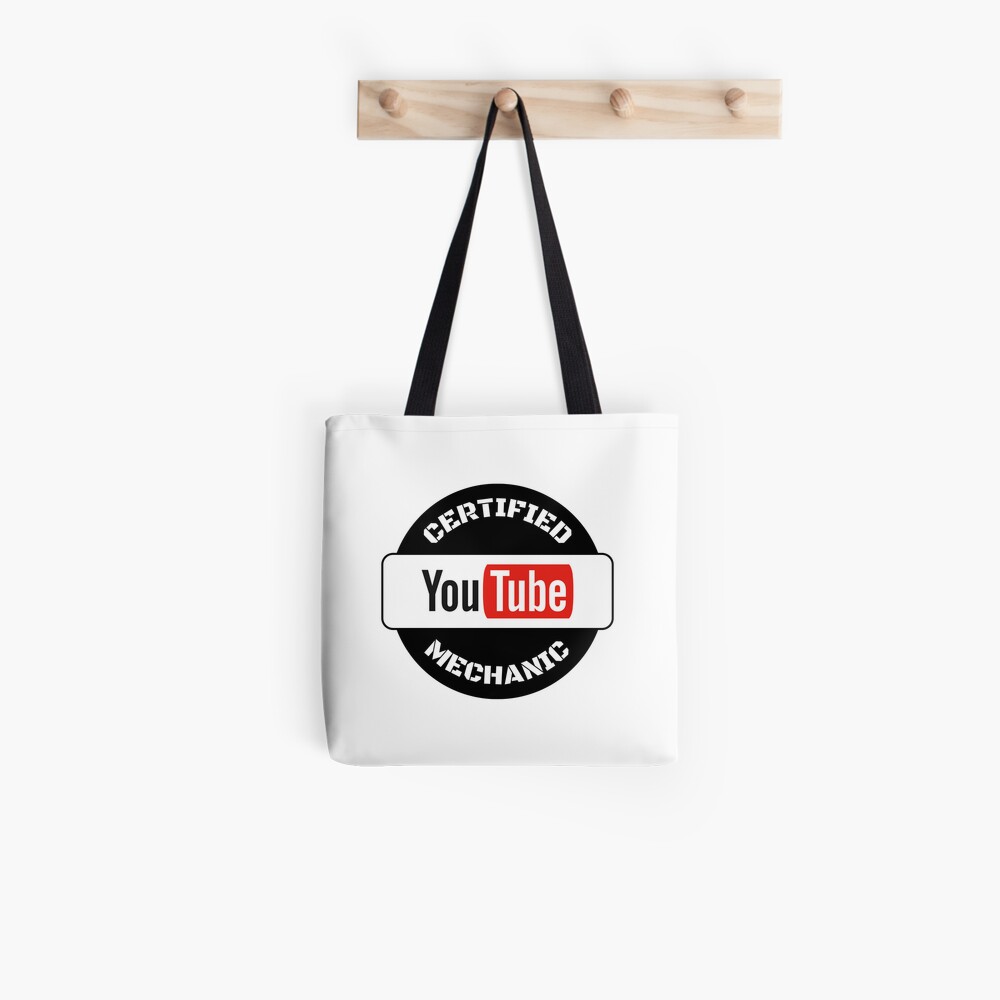 "YOUTUBE CERTIFIED MECHANIC" Sticker for Sale by ckestner17 | Redbubble