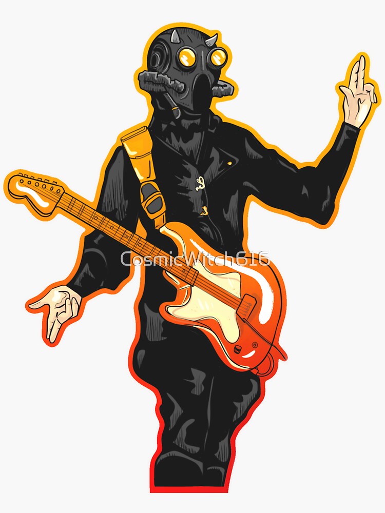 "Sodo Nameless Ghoul - The Band Ghost" Sticker for Sale by ...