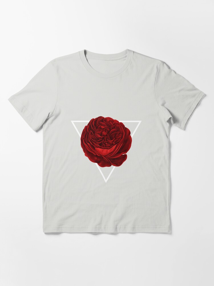 "The Rose (black version)" T-shirt for Sale by DVerissimo | Redbubble ...