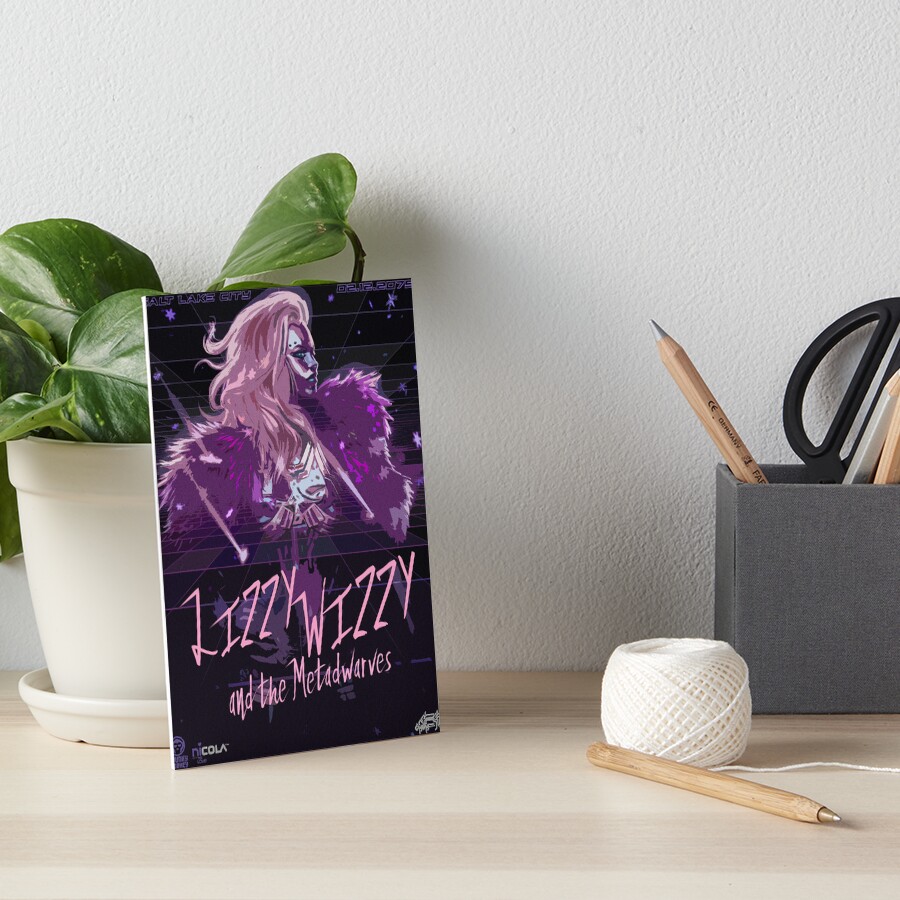 "Lizzy Wizzy Poster" Poster for Sale by Anaksarxos | Redbubble