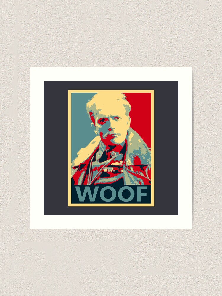 "Lord Flashheart 'Woof' Design" Art Print for Sale by davidspeed ...