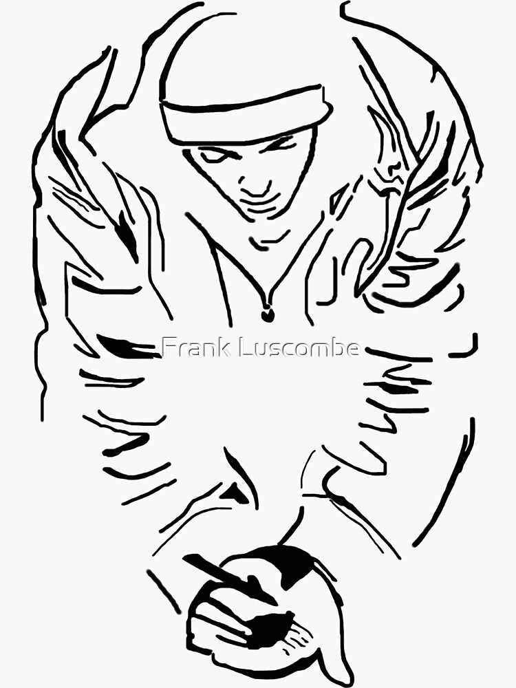 "Eminem 8 Mile Design" Sticker for Sale by Frank Luscombe | Redbubble