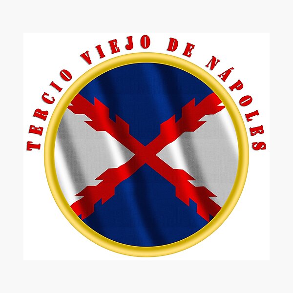 "Flag of the Old Tercio of Naples" Photographic Print for Sale by ...