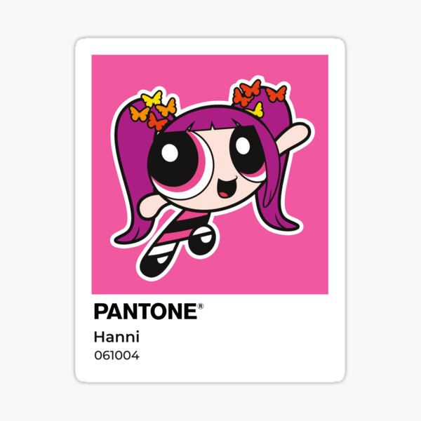 "Hanni New Jeans Powerpuff Girls" Sticker for Sale by malerfk09 | Redbubble