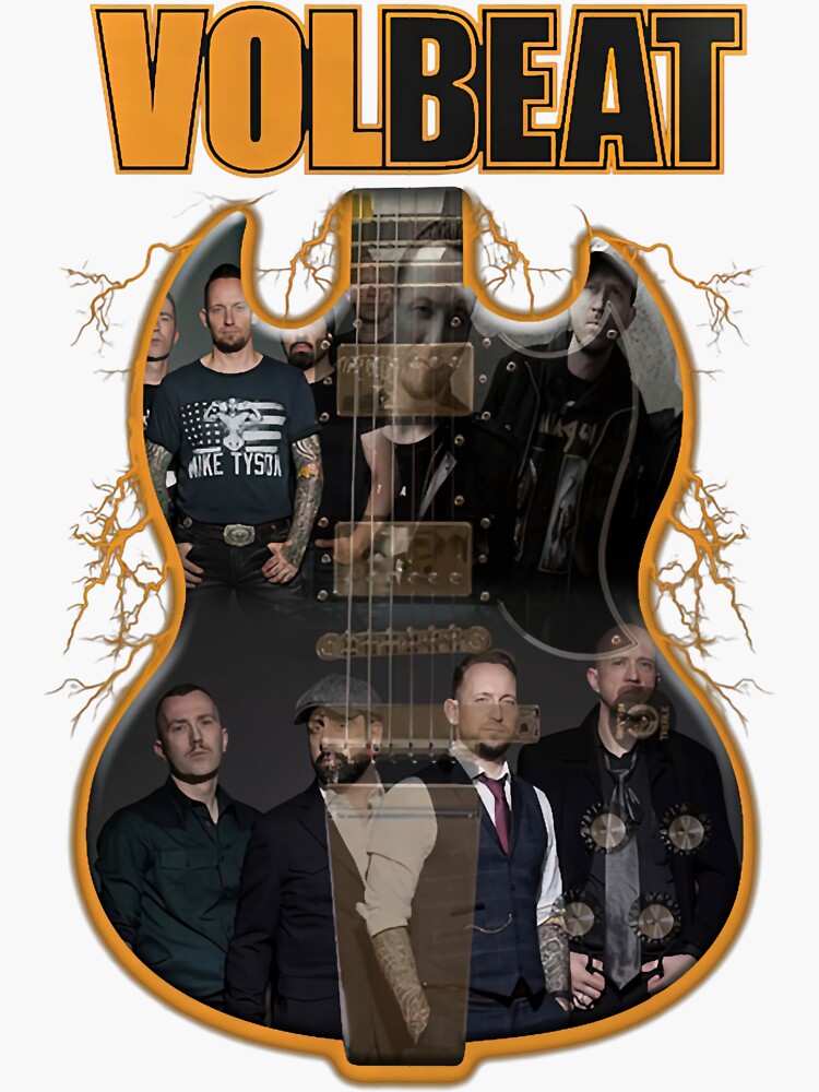 "Volbeat" Sticker for Sale by DeclanvBurke | Redbubble