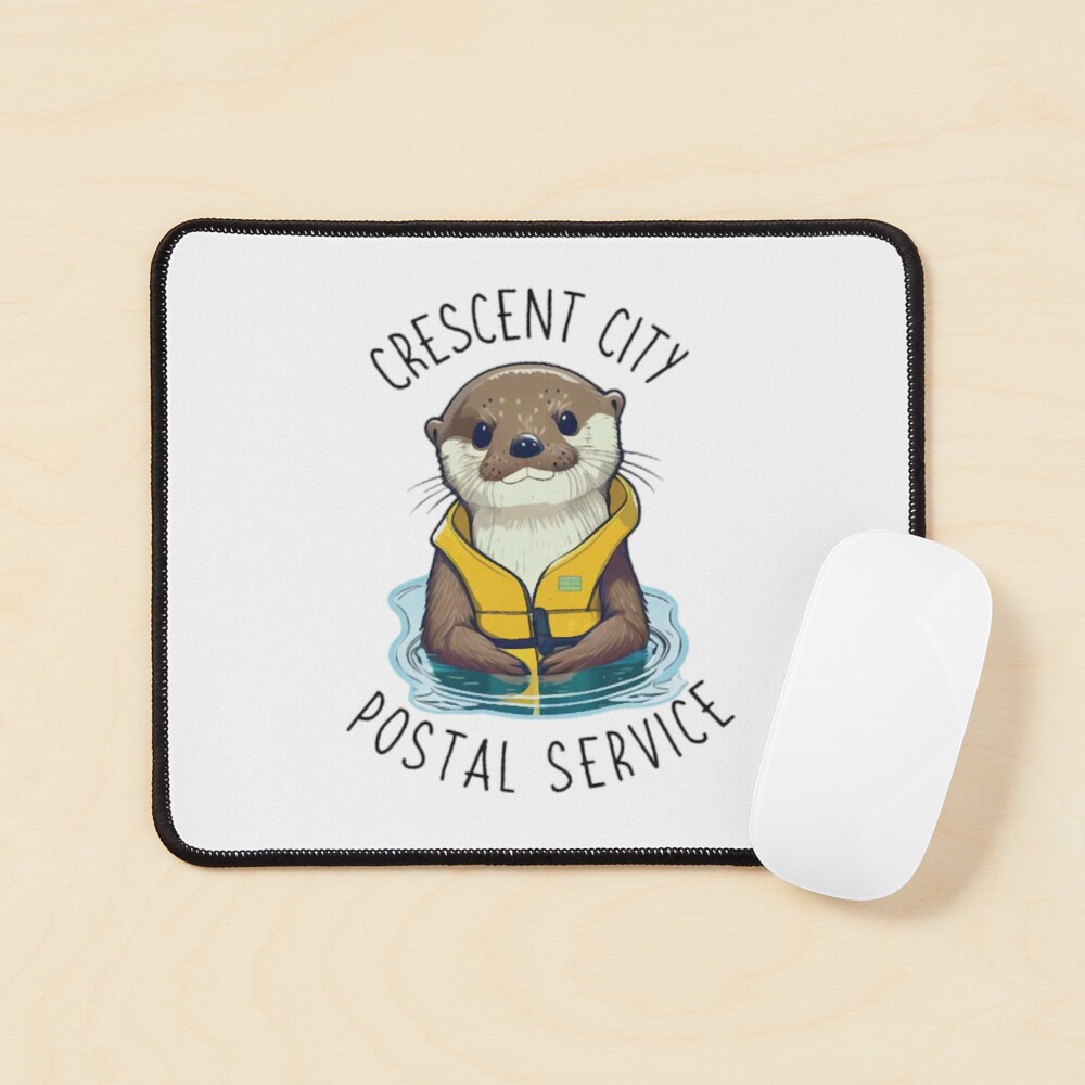 "Crescent City Postal Service Otter " Sticker for Sale by JohnsBrendany ...