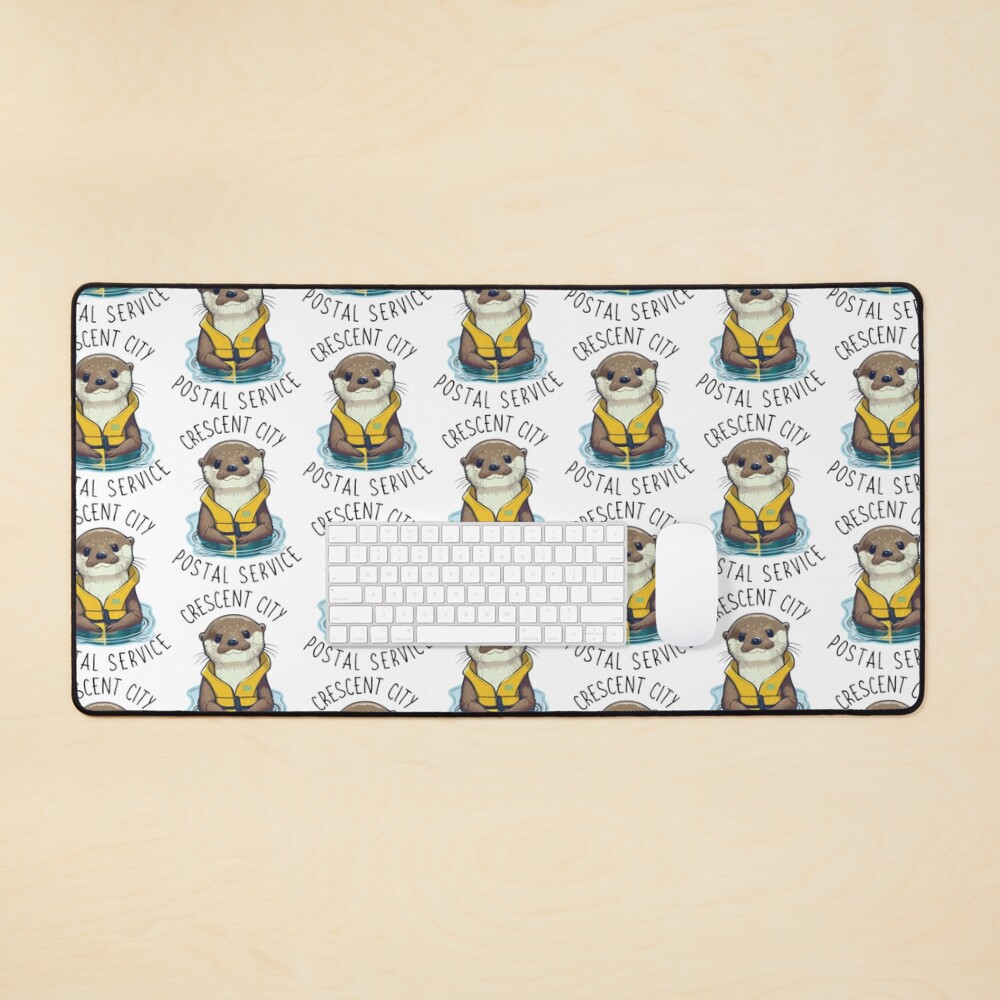 "Crescent City Postal Service Otter " Sticker for Sale by JohnsBrendany ...