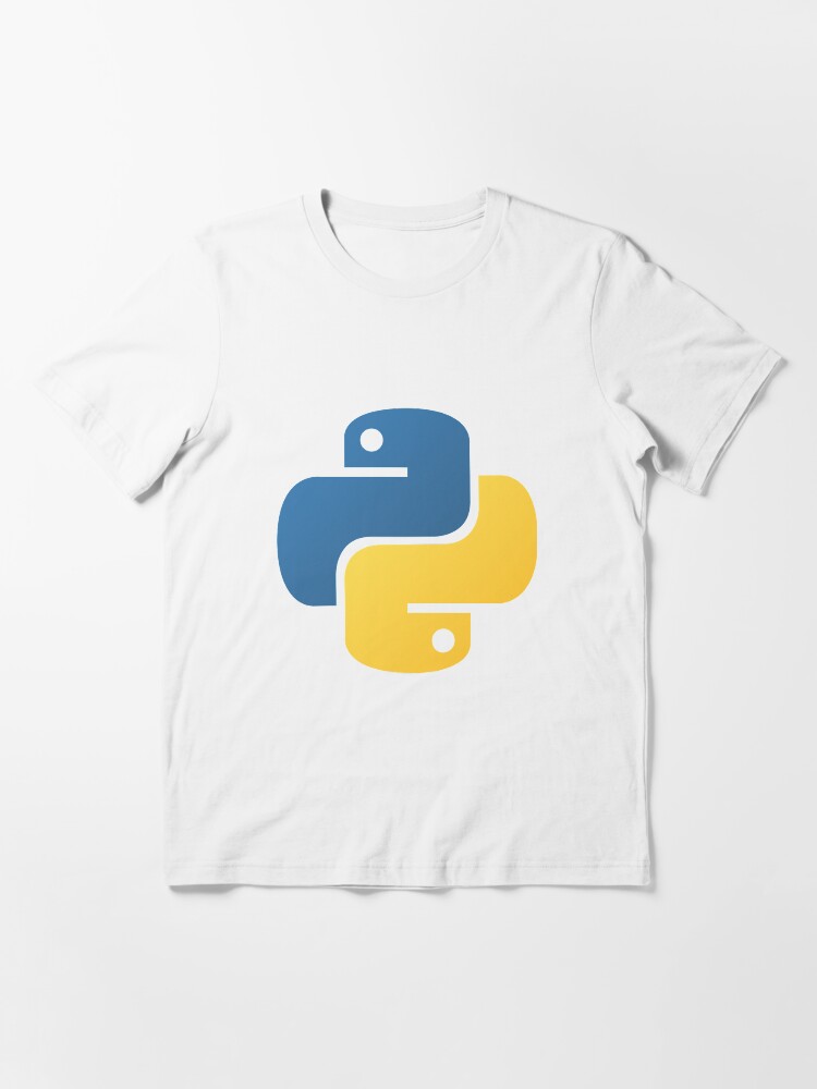 "Python Official Logo Scripting Programming Language" T-shirt for Sale ...