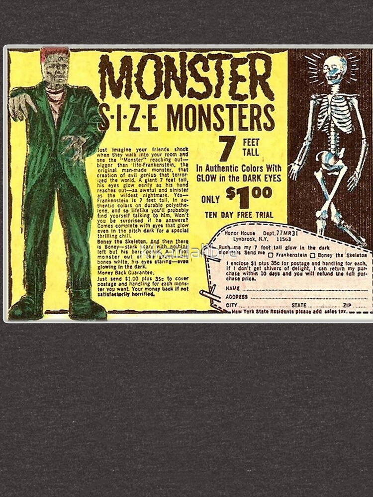 "Monster Size Monsters" T-shirt for Sale by kikaidalibre | Redbubble ...