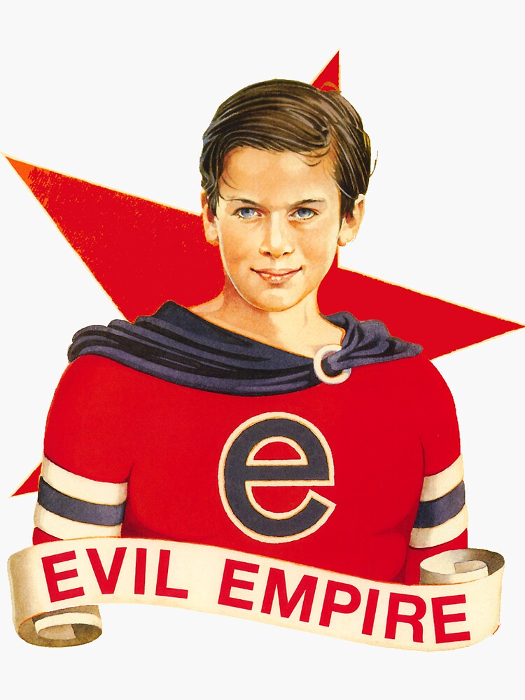 "Evil Empire" Sticker for Sale by analogheart | Redbubble