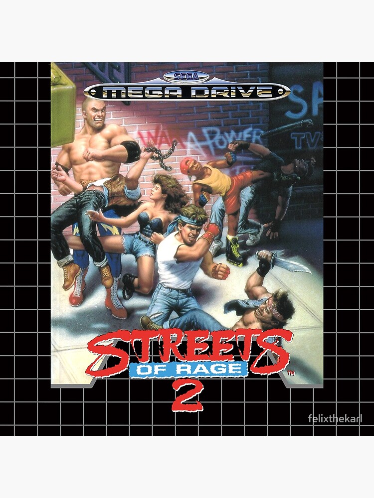 "Streets of Rage 2 Cover Art" Poster for Sale by felixthekarl | Redbubble