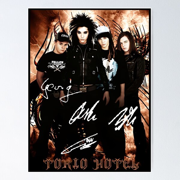 Poster for Sale mit "Heißes Tokio Hotel Scream-Album" von thibaultvonn ...