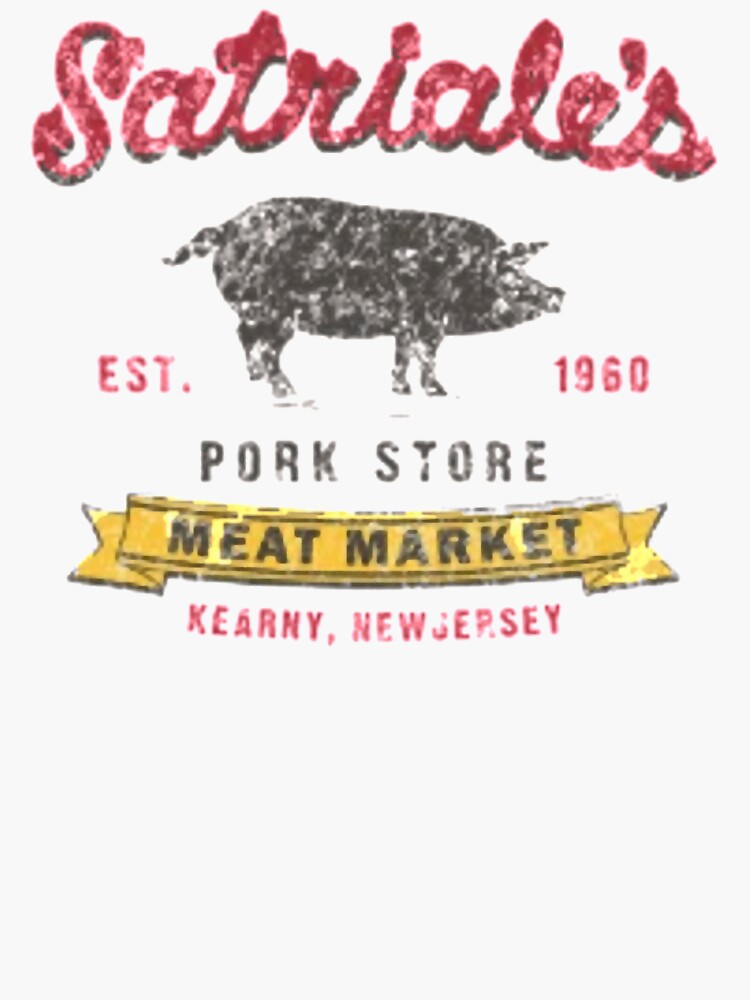 "Satriale's" Sticker for Sale by ClintJacobs | Redbubble