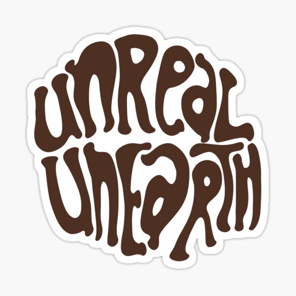 "Hozier Unreal Unearth " Sticker for Sale by IllPrint | Redbubble
