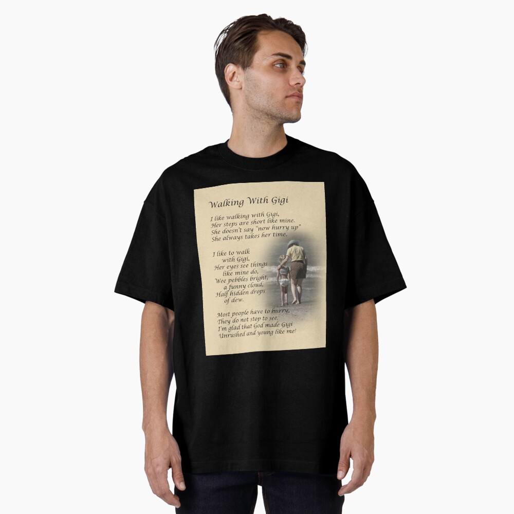"Walking With Gigi Poem" Sticker for Sale by dalekincaid | Redbubble