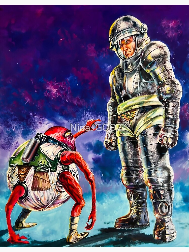 "Perry Rhodan - Retro Comic Sci-Fi Art" Poster for Sale by NinaJG007 ...