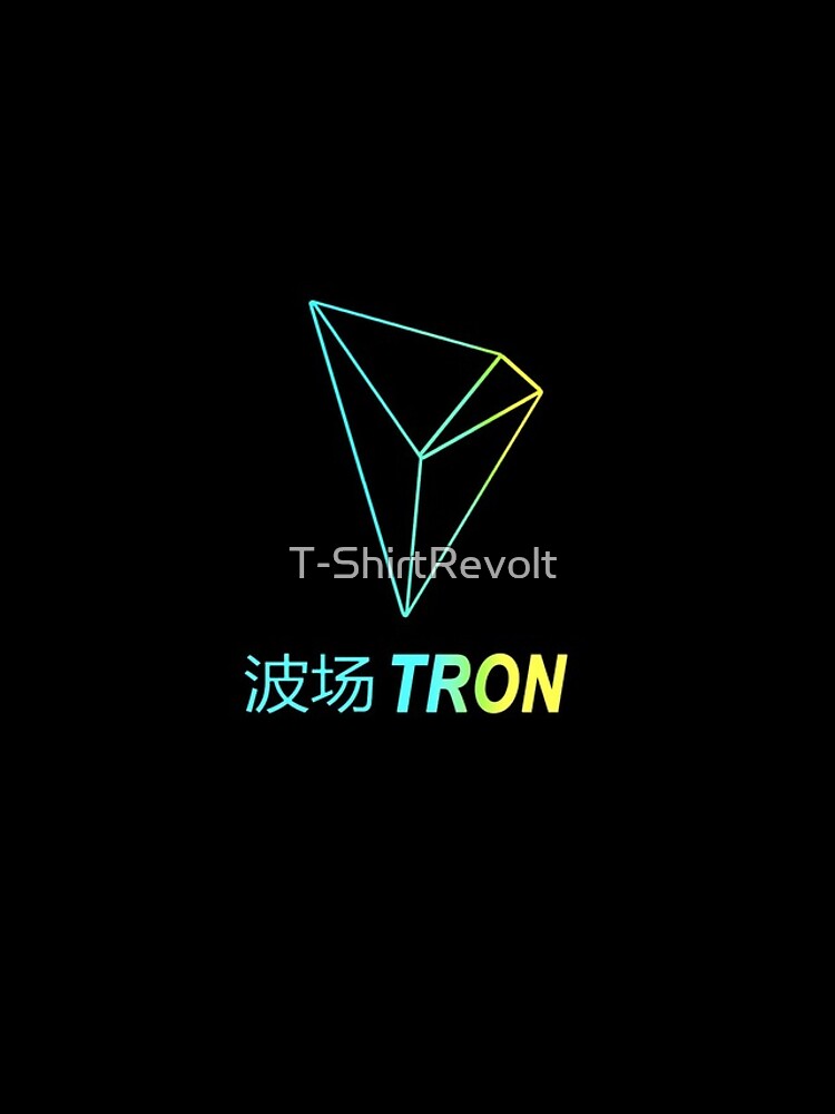 "Neon Tron Tronix (TRX) Crypto Aesthetic Cryptocurrecy" iPhone Case for ...
