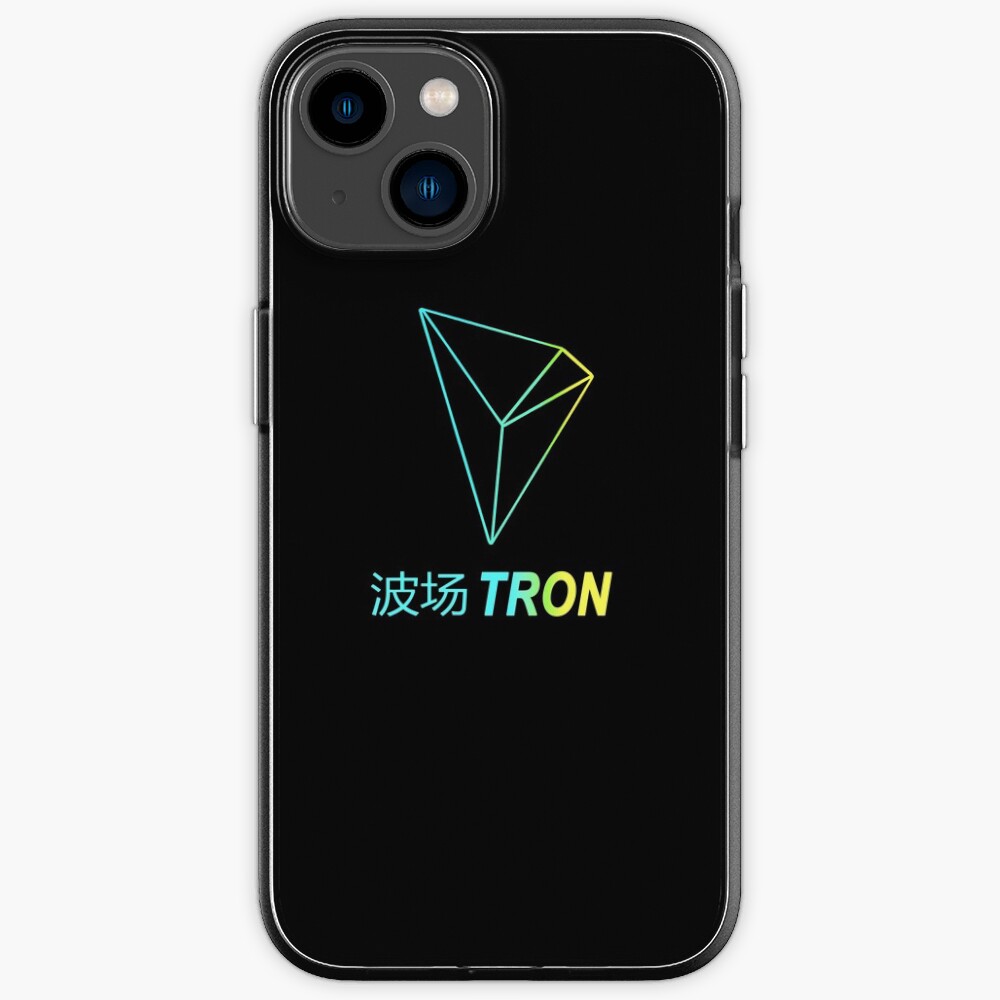 "Neon Tron Tronix (TRX) Crypto Aesthetic Cryptocurrecy" iPhone Case for ...