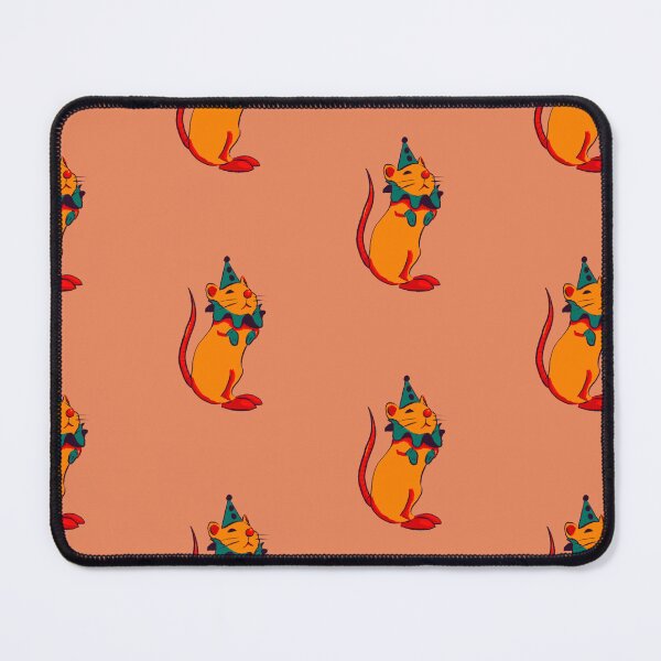 "Digital artwork of a Clown rat" Mouse Pad for Sale by anistyno | Redbubble