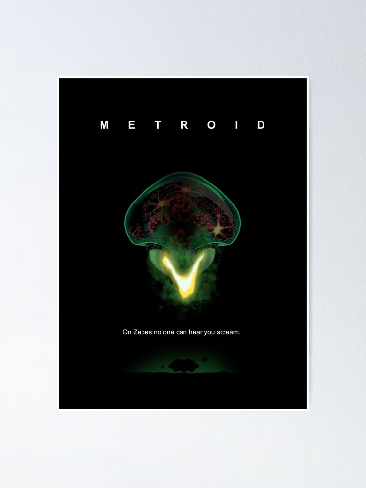 "Metroid Alien Mash Up" Poster for Sale by MasterXemnas1 | Redbubble