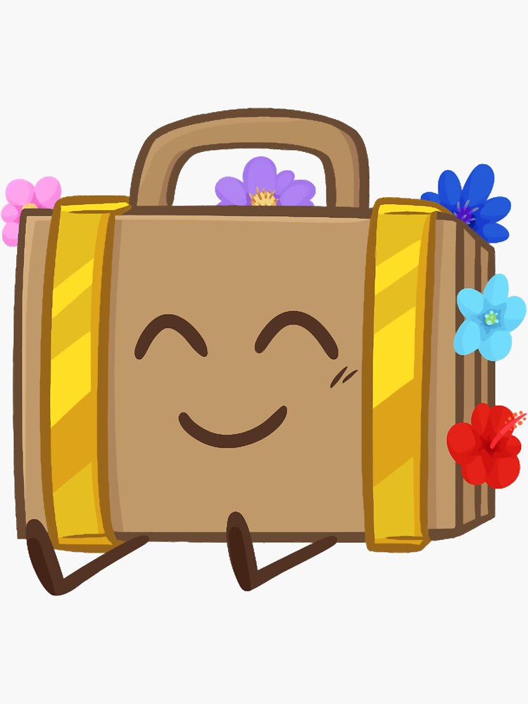 "Suitcase (Inanimate Insanity)" Sticker for Sale by larryholdenk ...