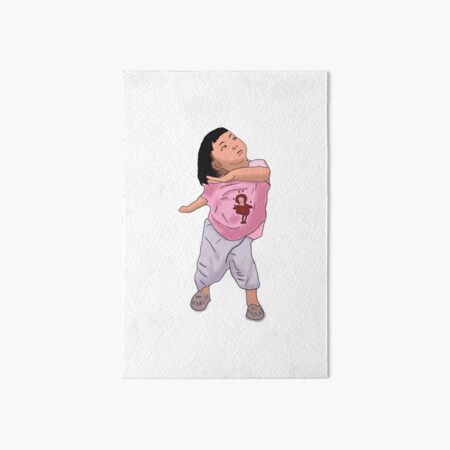"LITTLE ASIAN DANCING GIRL MEME" Art Board Print for Sale by ...