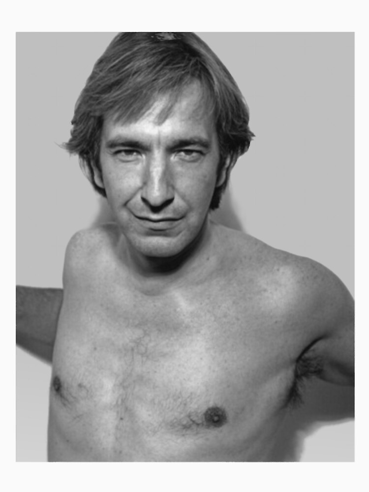 "Alan Rickman " Essential T-Shirt for Sale by BooneKira | Redbubble