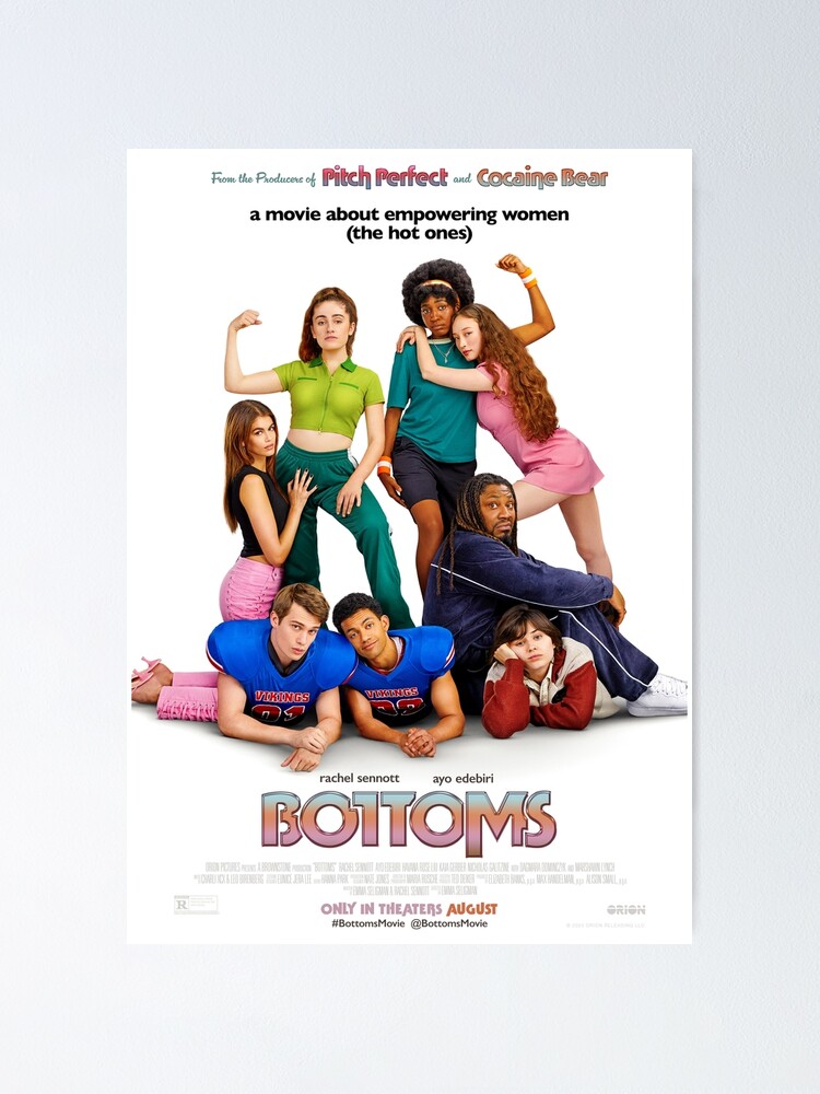 "Bottoms Movie poster" Poster for Sale by Kate203457 | Redbubble