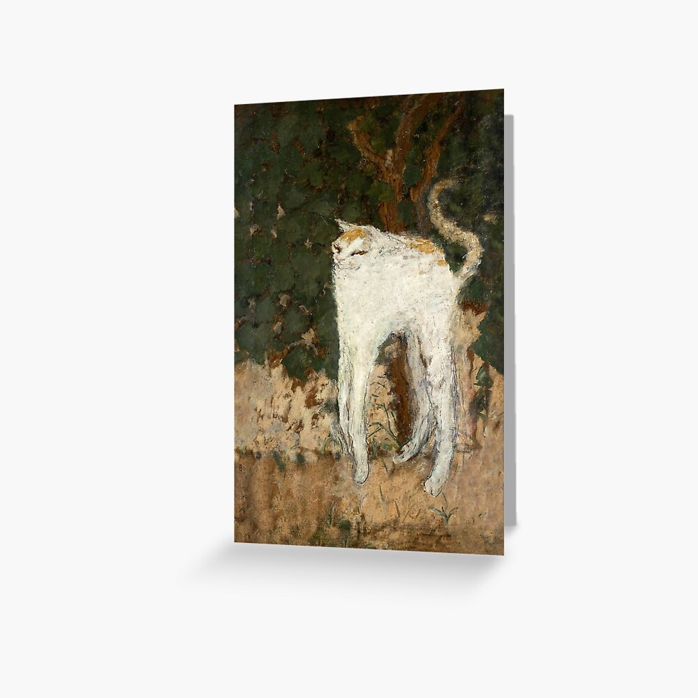 "Pierre Bonnard Le Chat Blanc / the White Cat" Art Print for Sale by ...