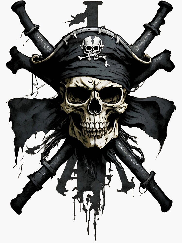 "Skull logo" Sticker for Sale by nickwinchester | Redbubble