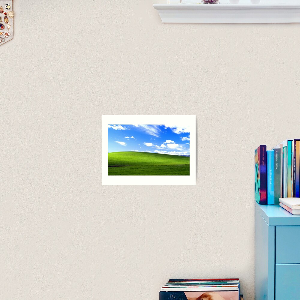 "Windows XP Wallpaper" Art Print for Sale by uberspook | Redbubble