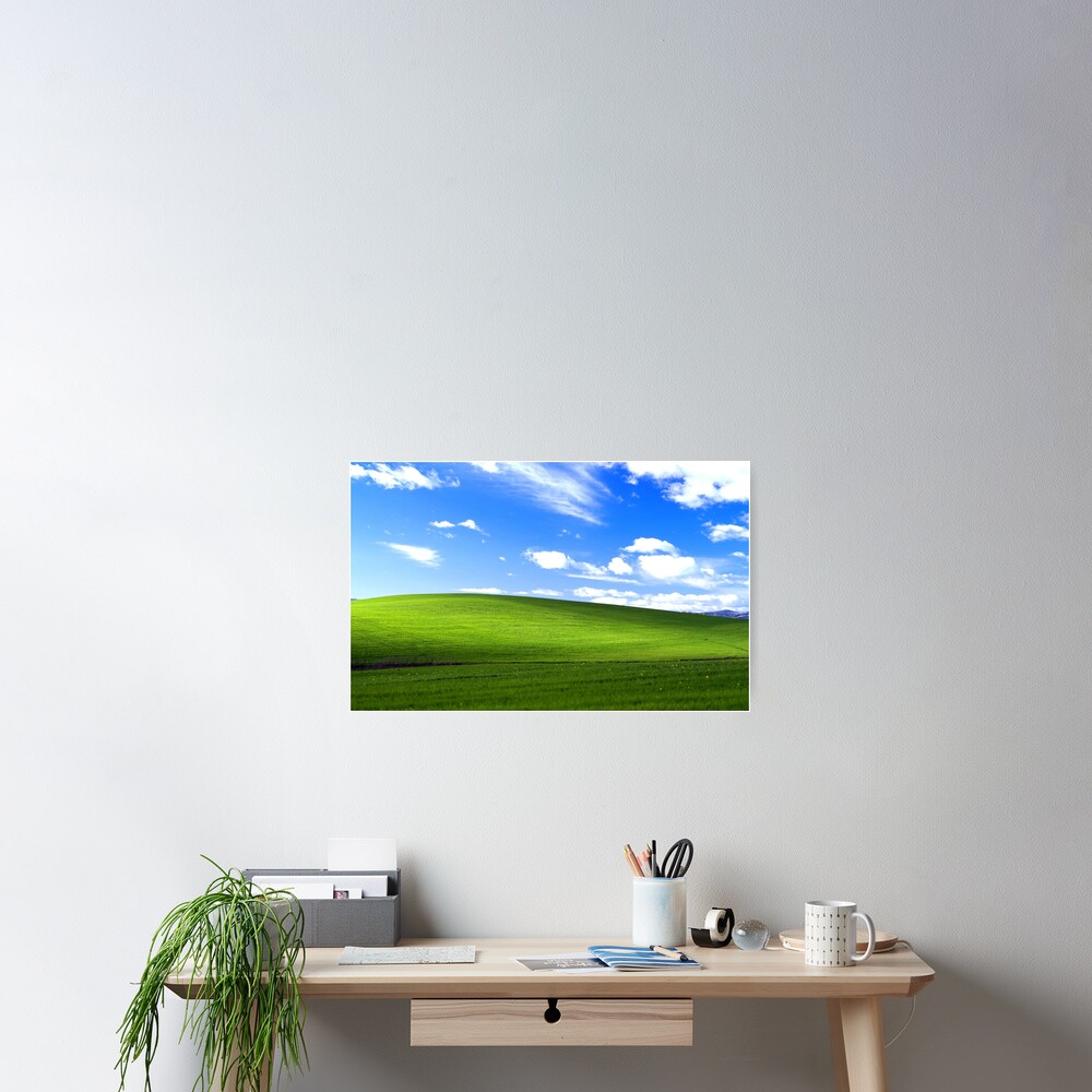 "Windows XP Wallpaper" Poster for Sale by uberspook | Redbubble
