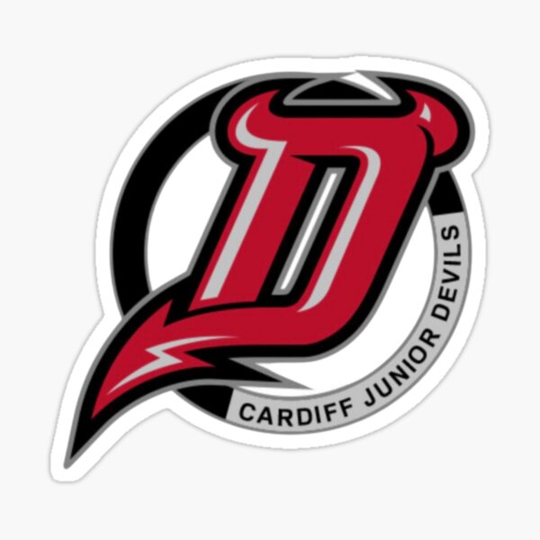 "Cardiff Junior Devils" Sticker for Sale by TeeArtillery | Redbubble