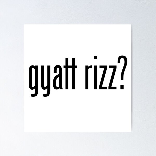 Rizz Gifts & Merchandise for Sale | Redbubble