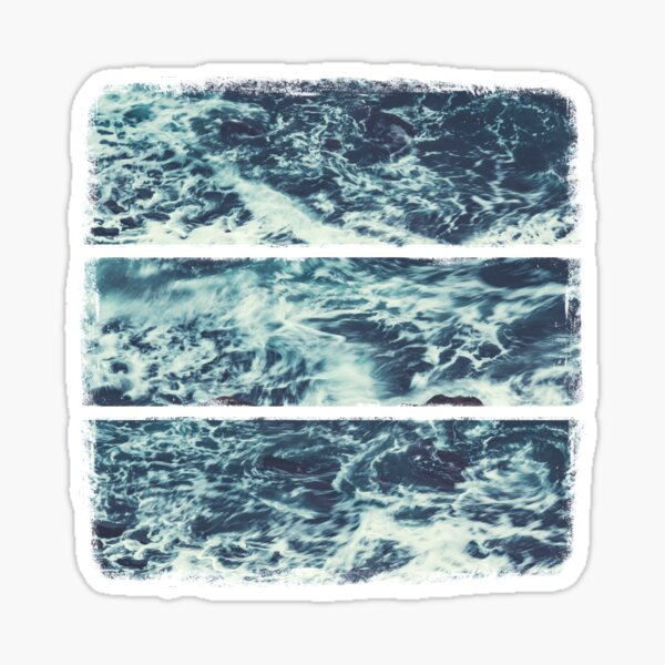 "Saltwater Triptych" Sticker by DyrkWyst | Redbubble