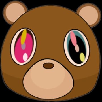 "Dropout bear face" Sticker for Sale by WarAppareler | Redbubble