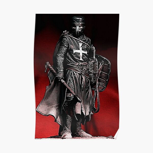 "Crusader Warrior - Medieval Warfare" Poster for Sale by ErianAndre ...