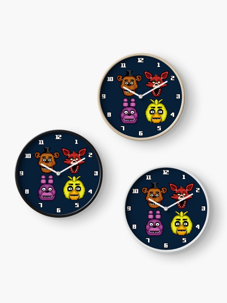 Five Nights at Freddy's 1 - Pixel art - The Classic Clock sold by ...