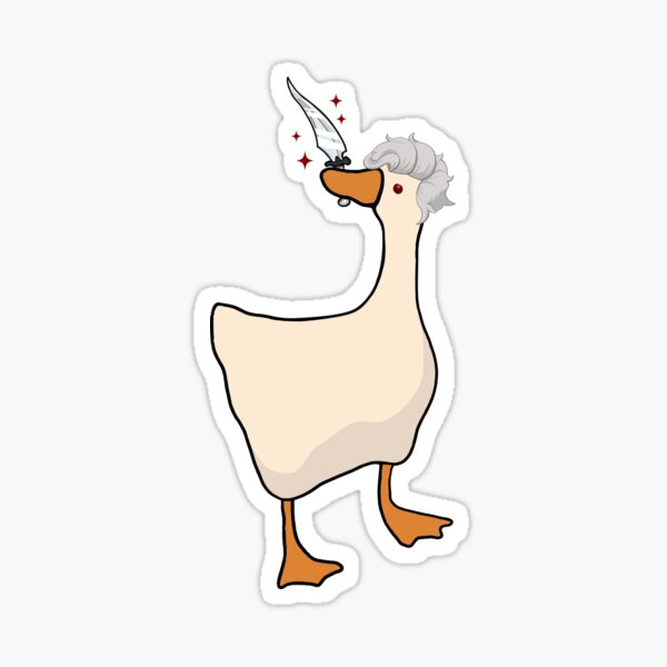 "Goose Astarion, Baldurs Gate 3, bg3, goostarion" Sticker for Sale by ...