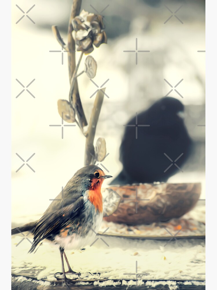"Birds Tale" Sticker by dandelionimage | Redbubble