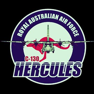 "C-130 Hercules RAAF (extra small logo)" Sticker for Sale by orl-eyu-dy ...