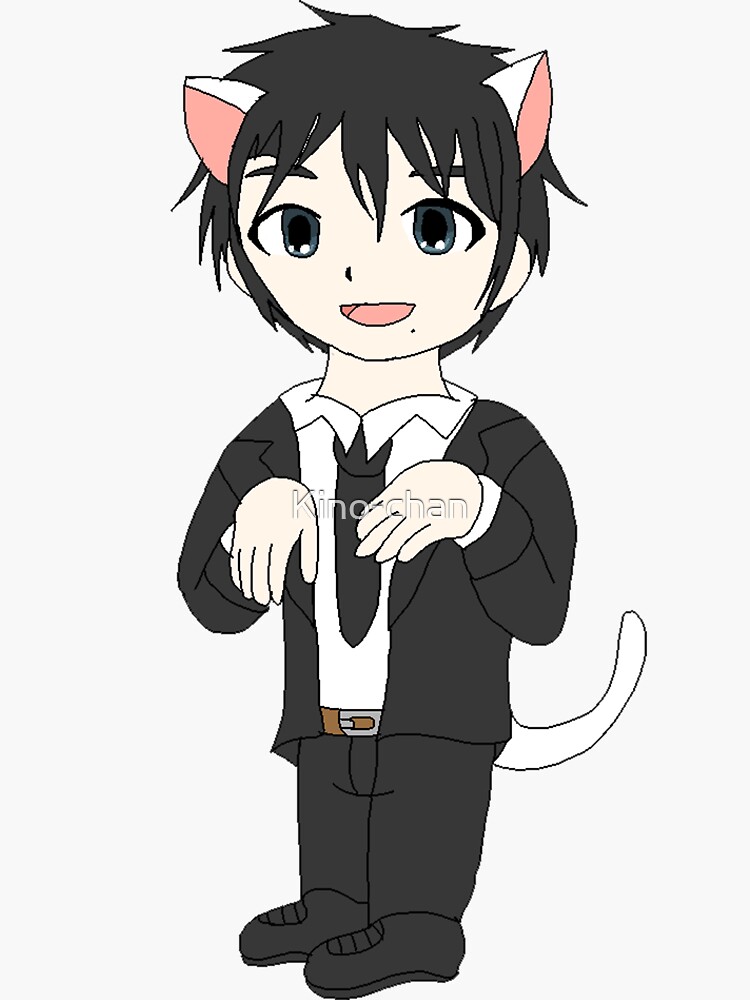 "Hitorijime My Hero 18: Kousuke chibi" Sticker by Kino-chan | Redbubble