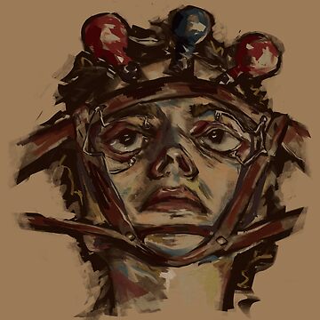 "Kit Walker (ahs asylum)" Sticker for Sale by strangerabbit | Redbubble