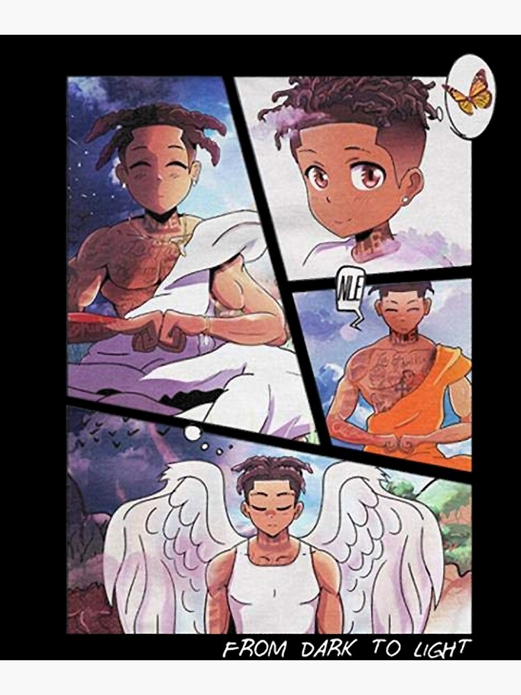 "Nle Choppa nle Choppa fdtl Character" Poster for Sale by RyleeDougla3 ...