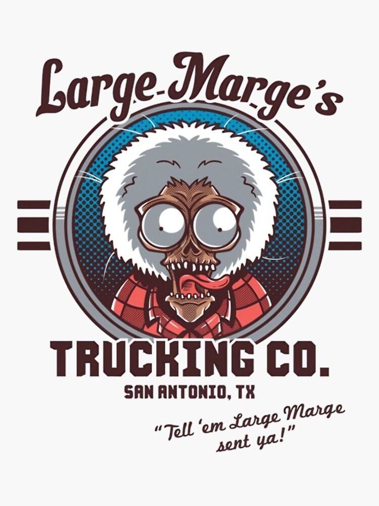 "Large Marge Large Marge Large Marge 7" Sticker for Sale by ...