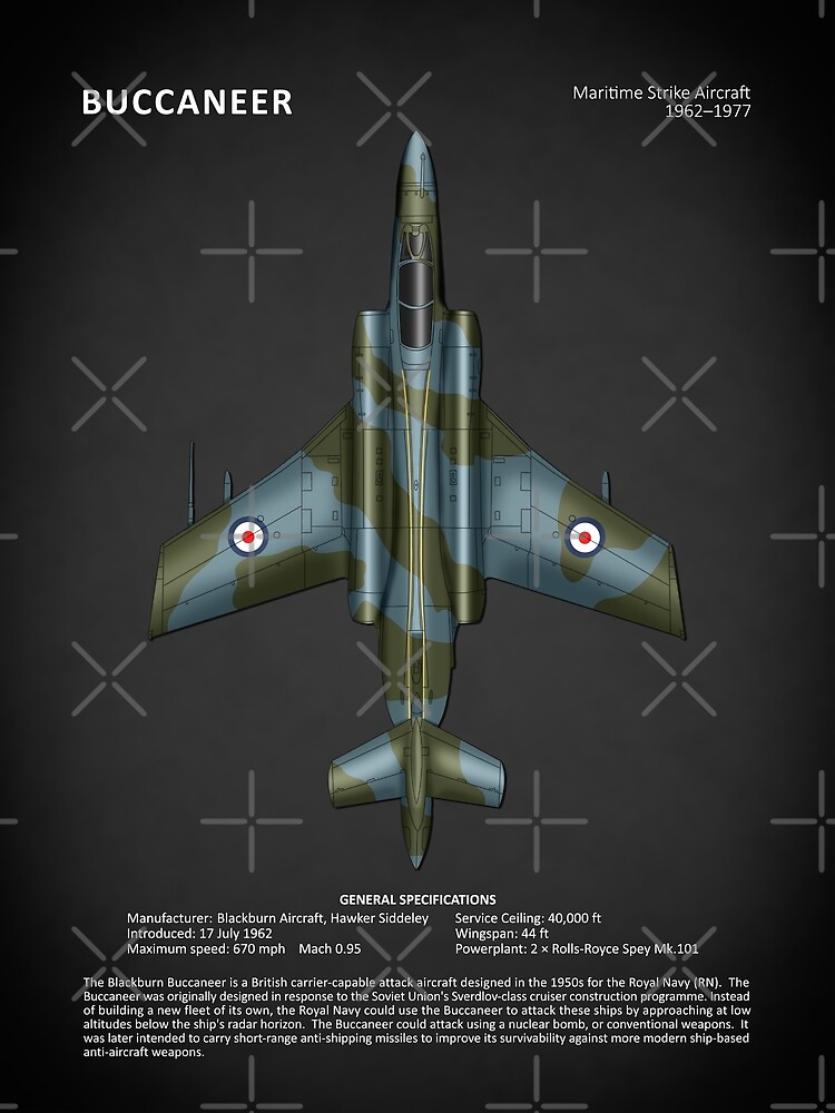"The Buccaneer Jet Fighter" Photographic Print for Sale by rogue-design ...