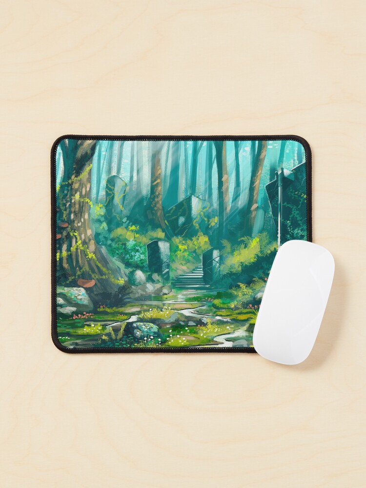 "Colorful forest" Mouse Pad for Sale by Syntetyc | Redbubble